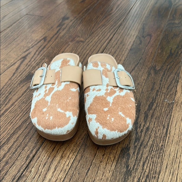 Donald J. Pliner | Shoes | Cow Print Clogs | Poshmark